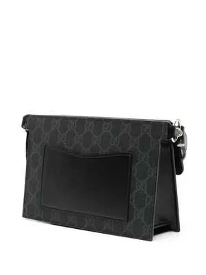 Gucci Gg Supreme Canvas Belt Bag - Black