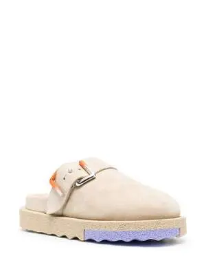 Off-White Spongesole Suede Clogs