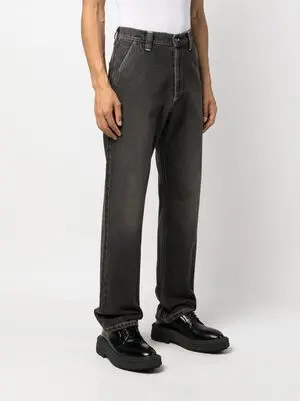WINNIE N.Y.C Logo-patch Jeans - Black