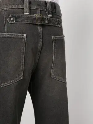 WINNIE N.Y.C Logo-patch Jeans - Black