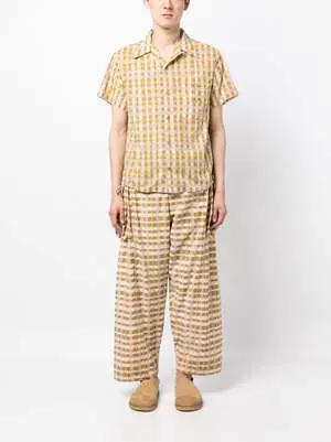 STORY MFG. Check-print Trousers