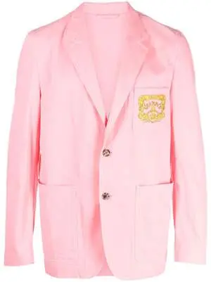 Versace Seashell Baroque Single-breasted Blazer