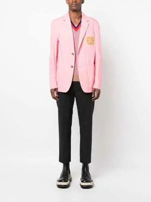 Versace Seashell Baroque Single-breasted Blazer