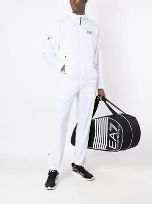 EA7 Logo-print Tracksuit - White
