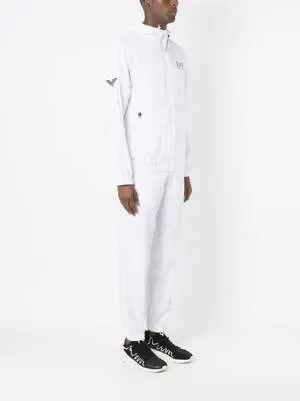 EA7 Logo-print Tracksuit - White