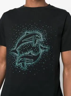 BOTTER Rhinestone-embellished Dolphin T-shirt