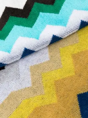 Missoni Zig Zag-patterned Bath Towel