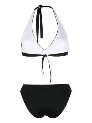FISICO Self-tie Halterneck Bikini Set