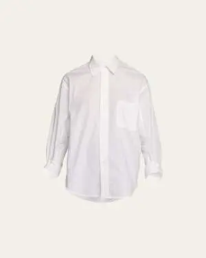 Citizens Of Humanity Kayla High-low Shirt - Optic White