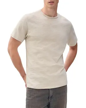 Rag & Bone Flame Classic Fit Short Sleeve Tee Dust