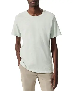 Rag & Bone Flame Classic Fit Short Sleeve Tee Light Teal