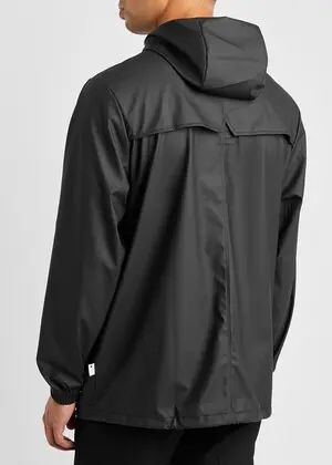 Rains Storm Breaker Waterproof Raincoat - Black