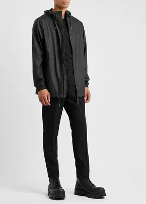 Rains Storm Breaker Waterproof Raincoat - Black