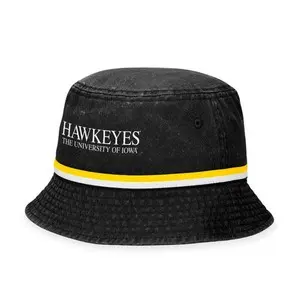 Top Of The World Iowa Hawkeyes Ace Bucket Hat - Black