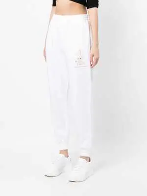 Stella McCartney Graphic-print Tapered Track Pants - White