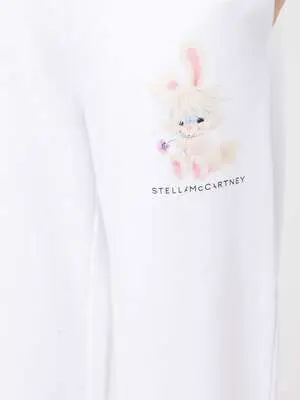 Stella McCartney Graphic-print Tapered Track Pants - White