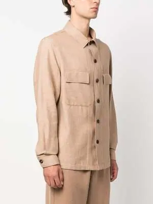 Zegna Long-sleeve Cashmere Jacket