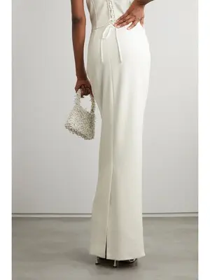 CLIO PEPPIATT Stretch-crepe Maxi Skirt