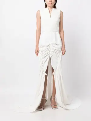 Maticevski Totem Gathered Gown