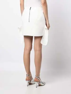 Maticevski Accelerate Asymmetric Skirt - White