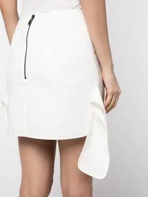 Maticevski Accelerate Asymmetric Skirt - White