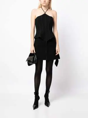 Maticevski Accelerate Asymmetric Skirt - Black