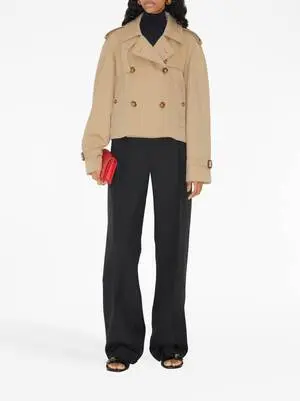 Burberry Double-breasted Trench Coat - Neutrals