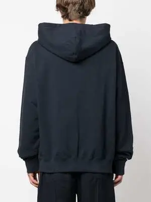 JIL SANDER Logo-patch Zip-up Hoodie