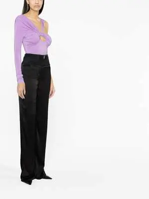 NENSI DOJAKA One-shoulder Asymmetric Top - Purple