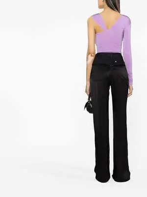 NENSI DOJAKA One-shoulder Asymmetric Top - Purple