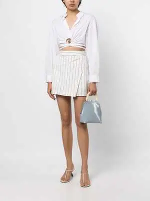 Palmer//harding Striped Layered Shorts