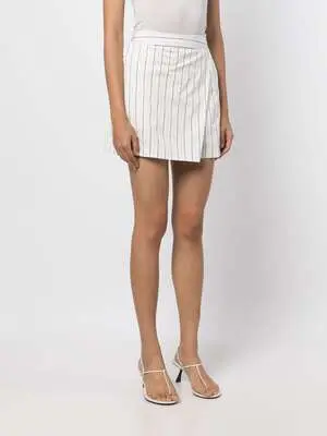 Palmer//harding Striped Layered Shorts
