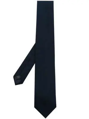 FURSAC Textured Silk Neck Tie - Blue
