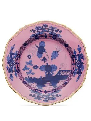 GINORI 1735 Oriente Italiano Porcelain Serving Platter - Pink