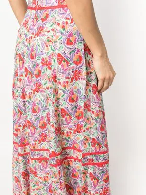 Ba&sh Aliya Graphic-print Skirt