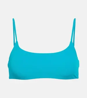 Jade Swim Muse Bikini Top - Blue