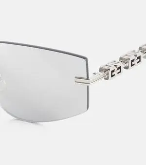 Givenchy 4gem Rectangular Sunglasses