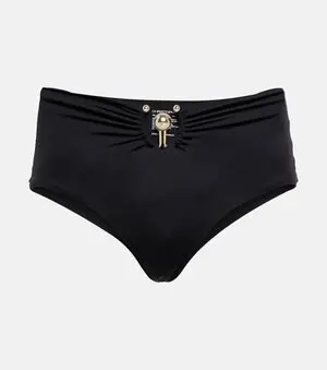 Christopher Esber Christopher Esber Orbit High-Rise Bikini Bottoms Black