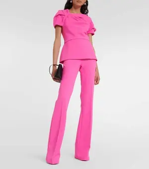 Safiyaa Alexa High-rise Flared Pants - Multicoloured