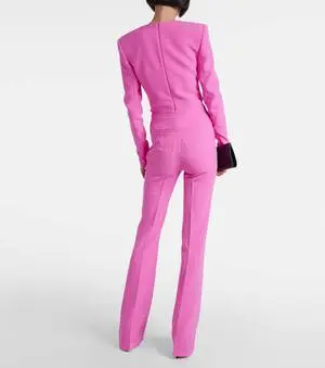 Safiyaa Alexa High-rise Flared Pants - Multicoloured