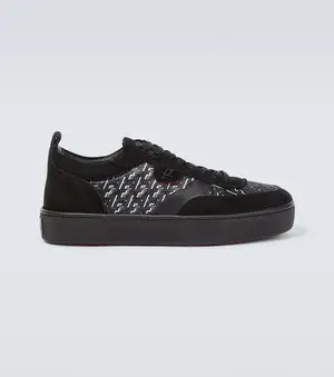 CHRISTIAN LOUBOUTIN Happyrui Low Top Sneakers - Black