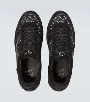 CHRISTIAN LOUBOUTIN Happyrui Low Top Sneakers - Black
