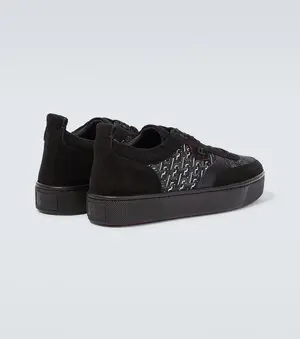 CHRISTIAN LOUBOUTIN Happyrui Low Top Sneakers - Black