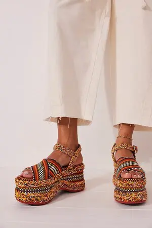 AMAMBAIH Carmen Flatform Sandals