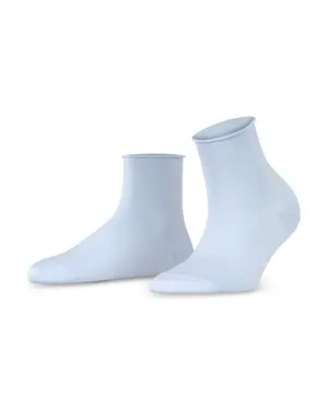 Falke Cotton Touch Short Socks Light Blue