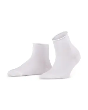 Falke Cotton Touch Short Socks White