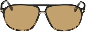 TOM FORD TOM FORD Tortoiseshell Bruce Sunglasses Shiny Tokyo Tortoise