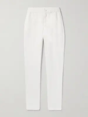 Orlebar Brown Cornell Straight-leg Linen Trousers - White