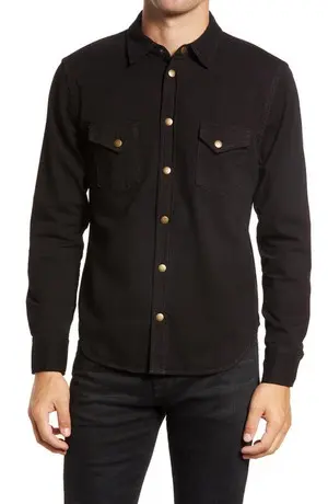 Billy Reid Denim Western Shirt