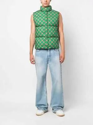 ERL Checked Padded Gilet